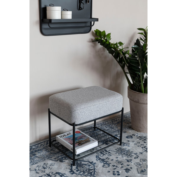 Luxury Furnitures Milou Accent Stool Iron Accent Stool | Wayfair